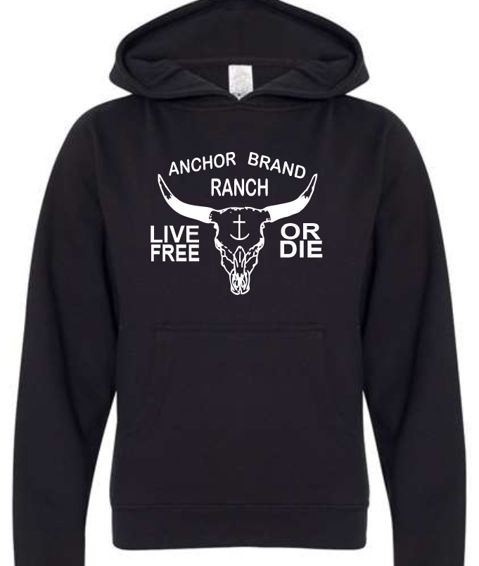 Anchor Brand Ranch Live Free Or Die Hoodie – Blue Country Boutique